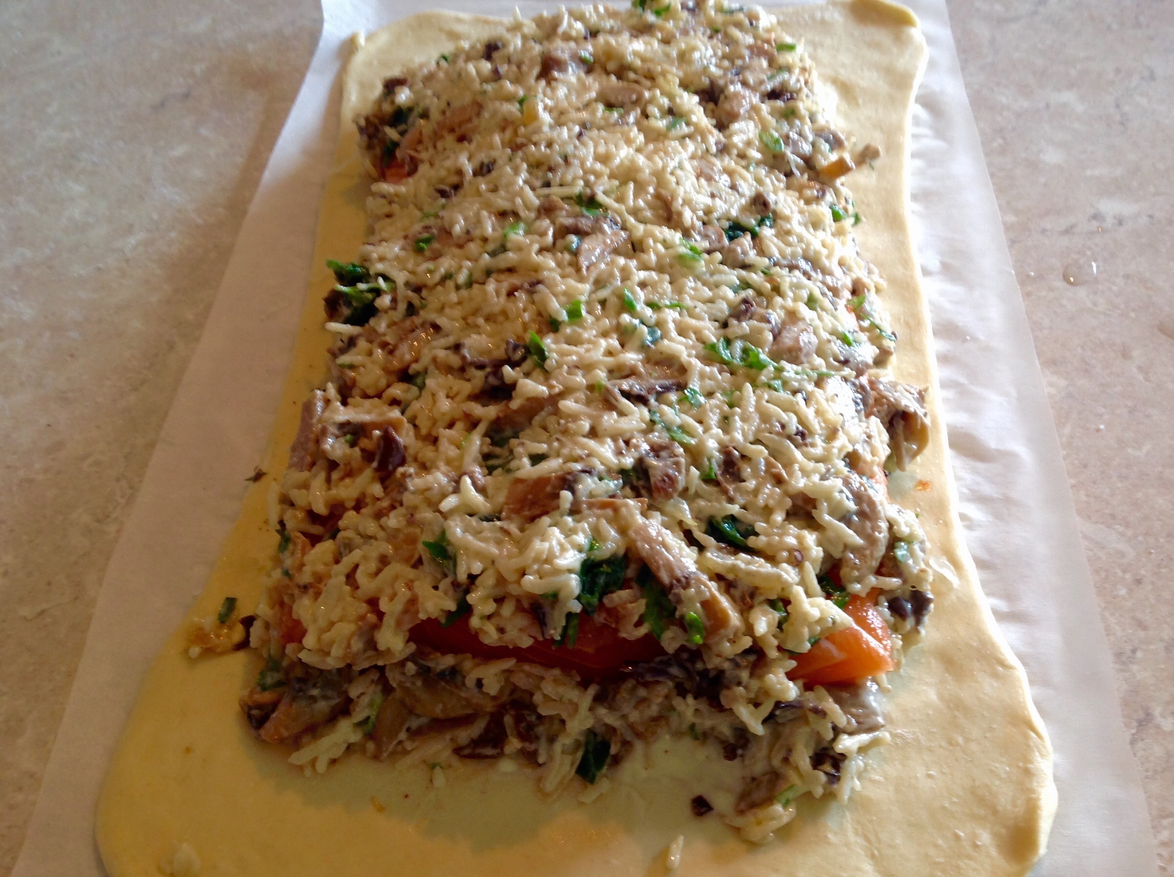 Salmon & mushroom coulibiac – Phil's Home Kitchen