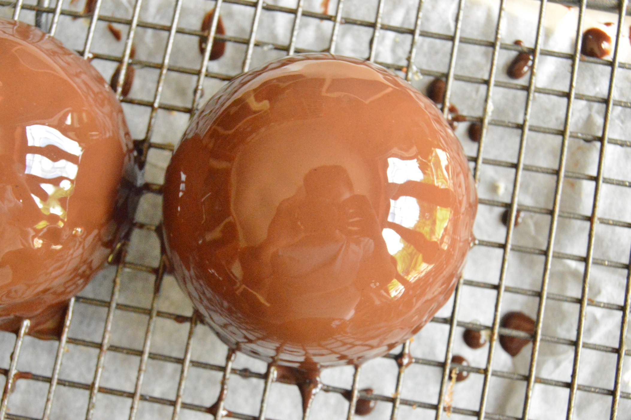 Raspberry & dark chocolate mousse domes – Phil's Home Kitchen