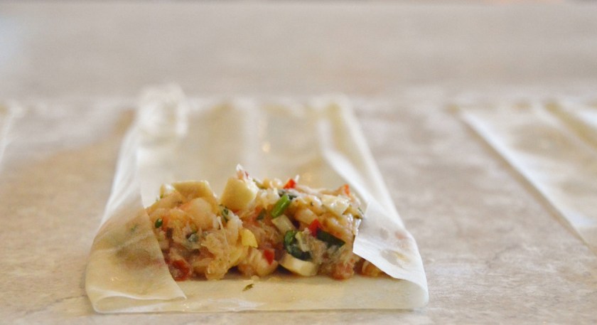 Spiced prawn and crab spring rolls – Phil's Home Kitchen