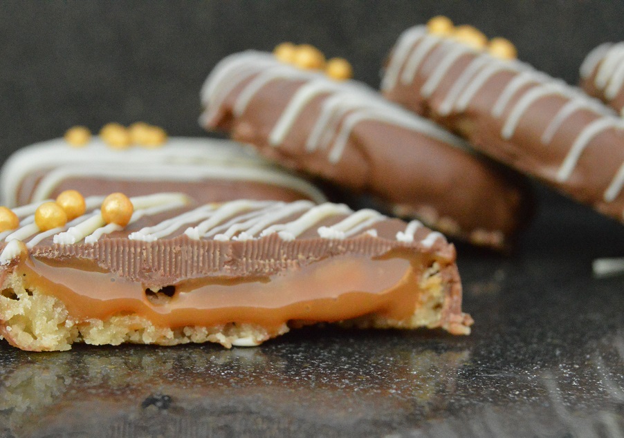 Salted caramel shortbreads – Phil's Home Kitchen
