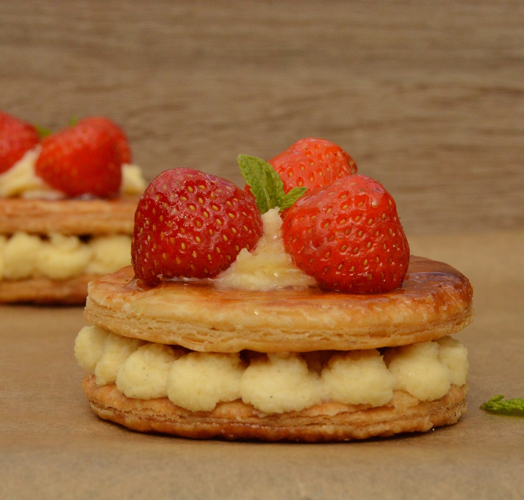Strawberry millefeuille pastries – Phil's Home Kitchen