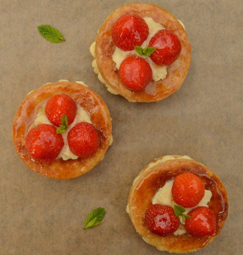 Strawberry millefeuille pastries – Phil's Home Kitchen