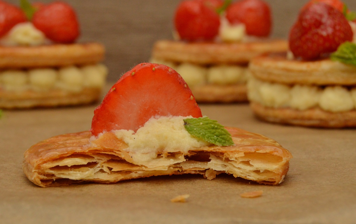 Strawberry millefeuille pastries – Phil's Home Kitchen
