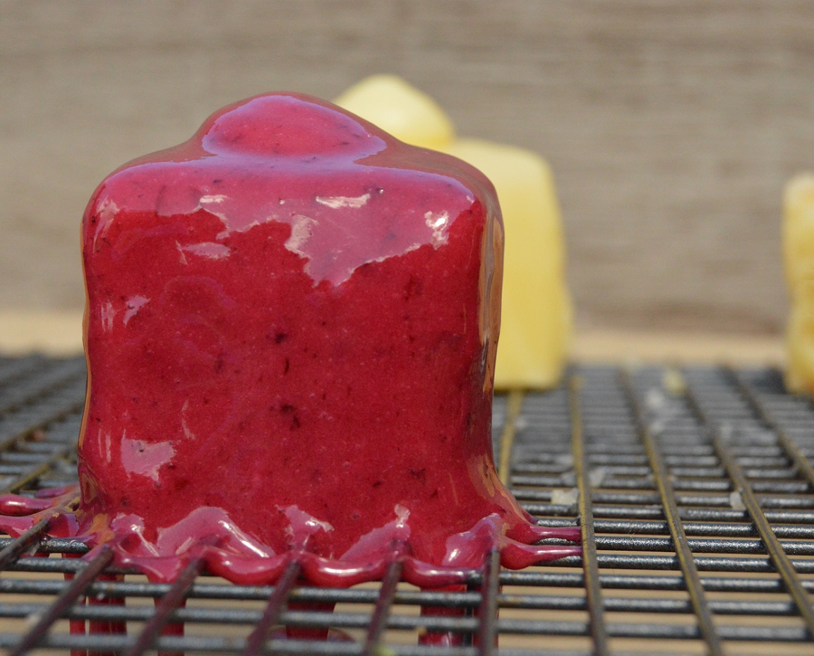 Blackcurrant and mint fondant fancies – Phil's Home Kitchen