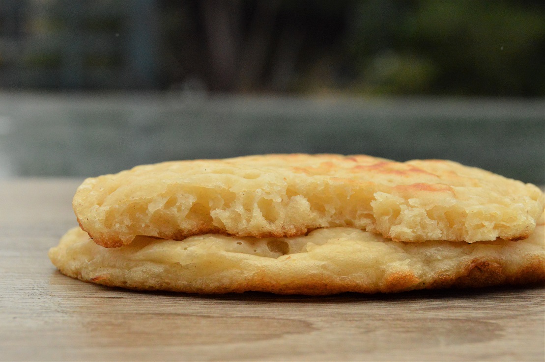 Crumpets and pikelets: cheese & onion flavour – Phil's Home Kitchen