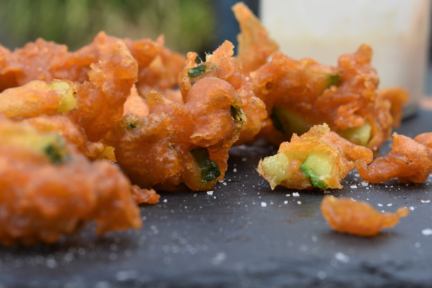 Deep-fried spiced courgettes – Phil's Home Kitchen