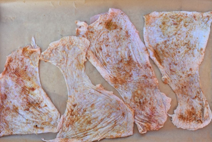 Spiced crispy chicken skin – Phil's Home Kitchen