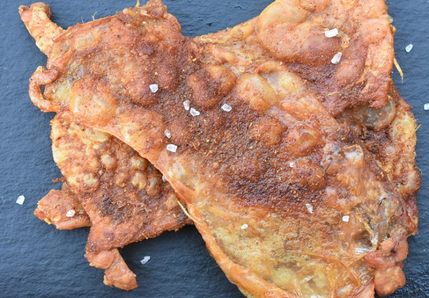 Spiced crispy chicken skin – Phil's Home Kitchen