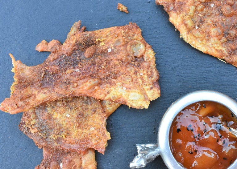 Spiced crispy chicken skin – Phil's Home Kitchen