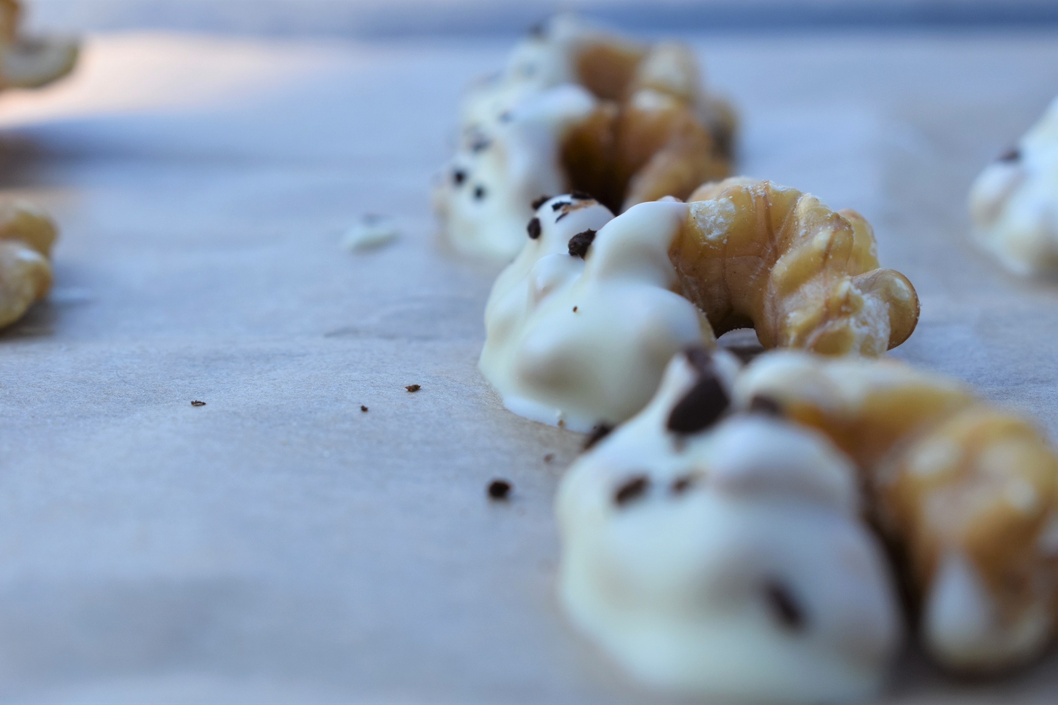 Coffee and walnut choux buns – Phil's Home Kitchen