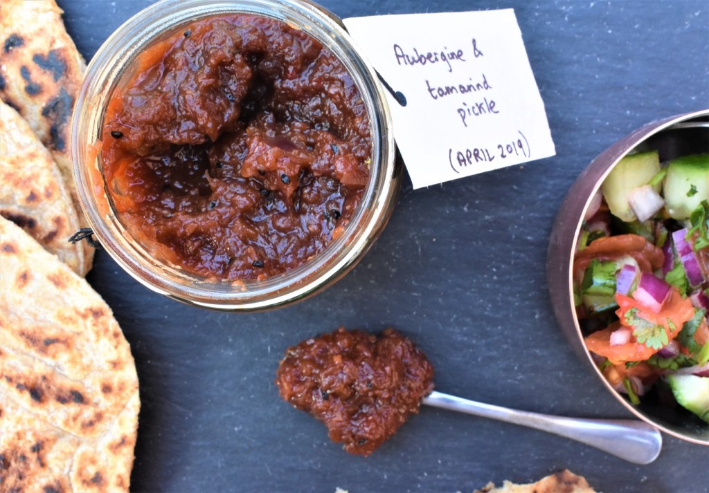 Brinjal pickle: spicy aubergine & tamarind – Phil's Home Kitchen