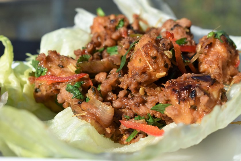 Thai Sticky Quorn wraps (vegan) – Phil's Home Kitchen