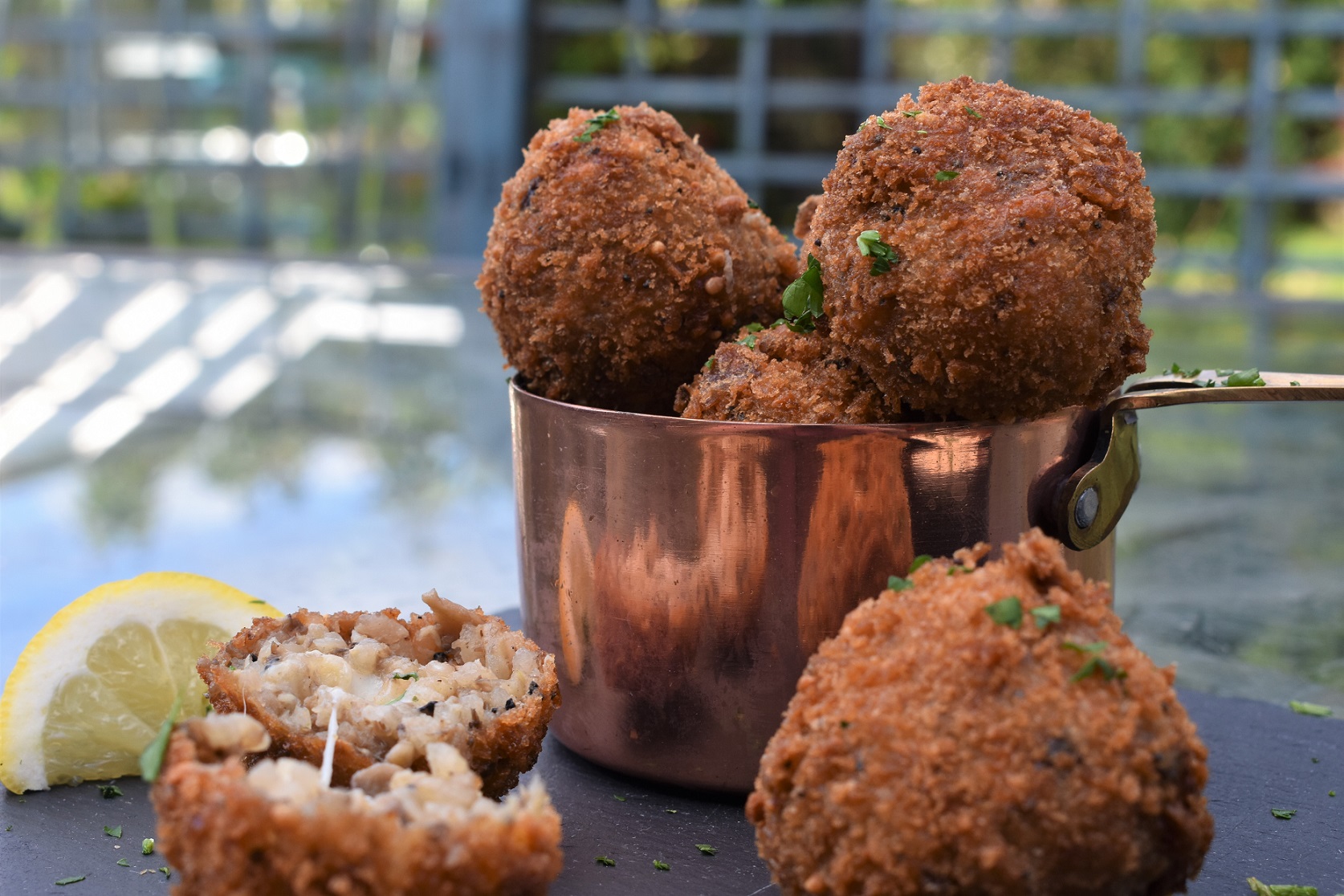 Black truffle arancini – Phil's Home Kitchen