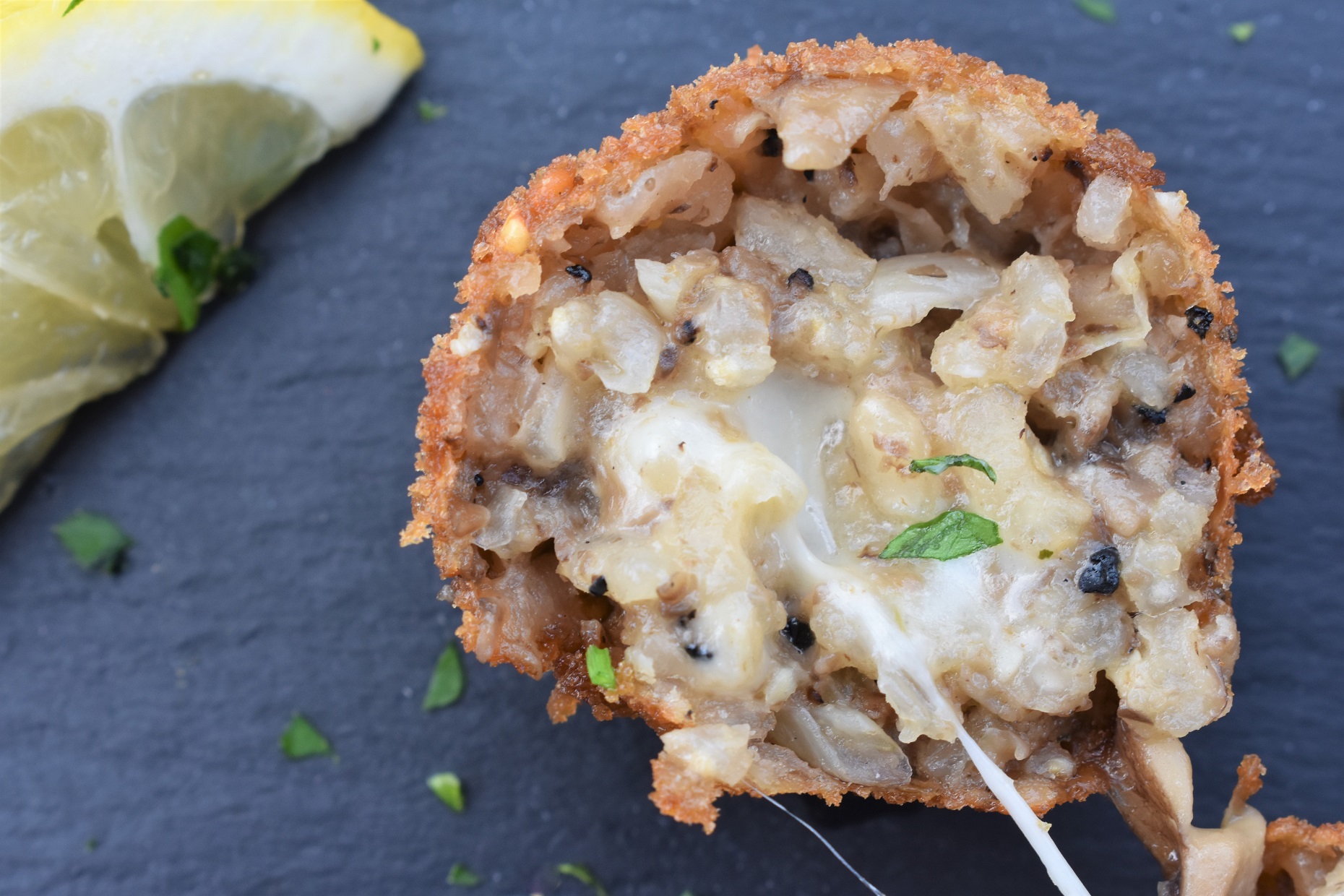 Black truffle arancini – Phil's Home Kitchen