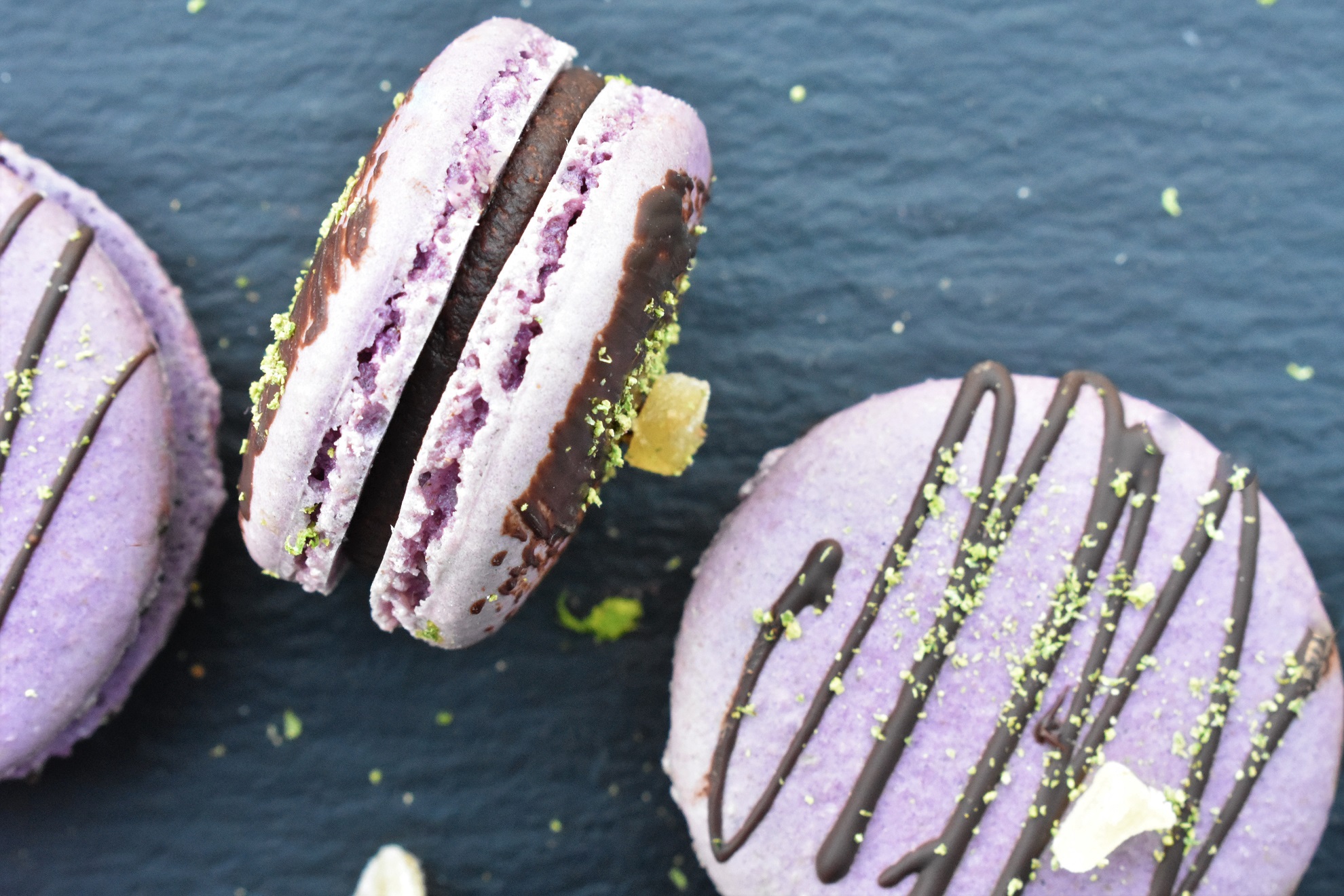 Ginger and lemongrass macarons – Phil's Home Kitchen
