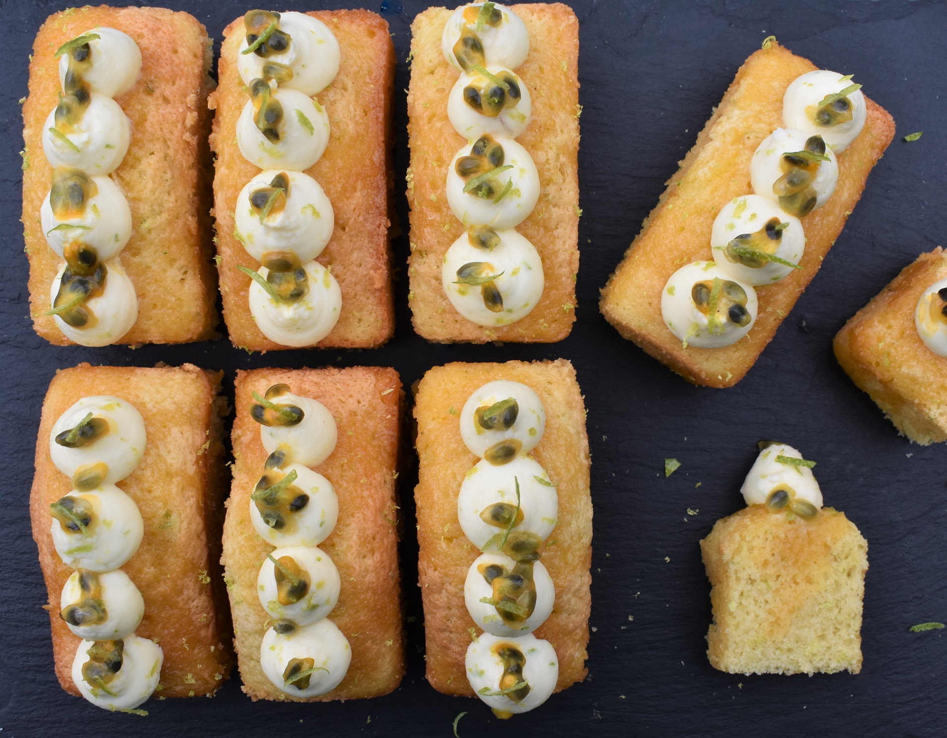 Passionfruit and lime drizzle bars – Phil's Home Kitchen