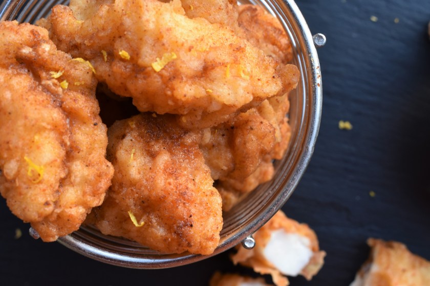 Crispy monkfish cheeks with lemon aioli – Phil's Home Kitchen