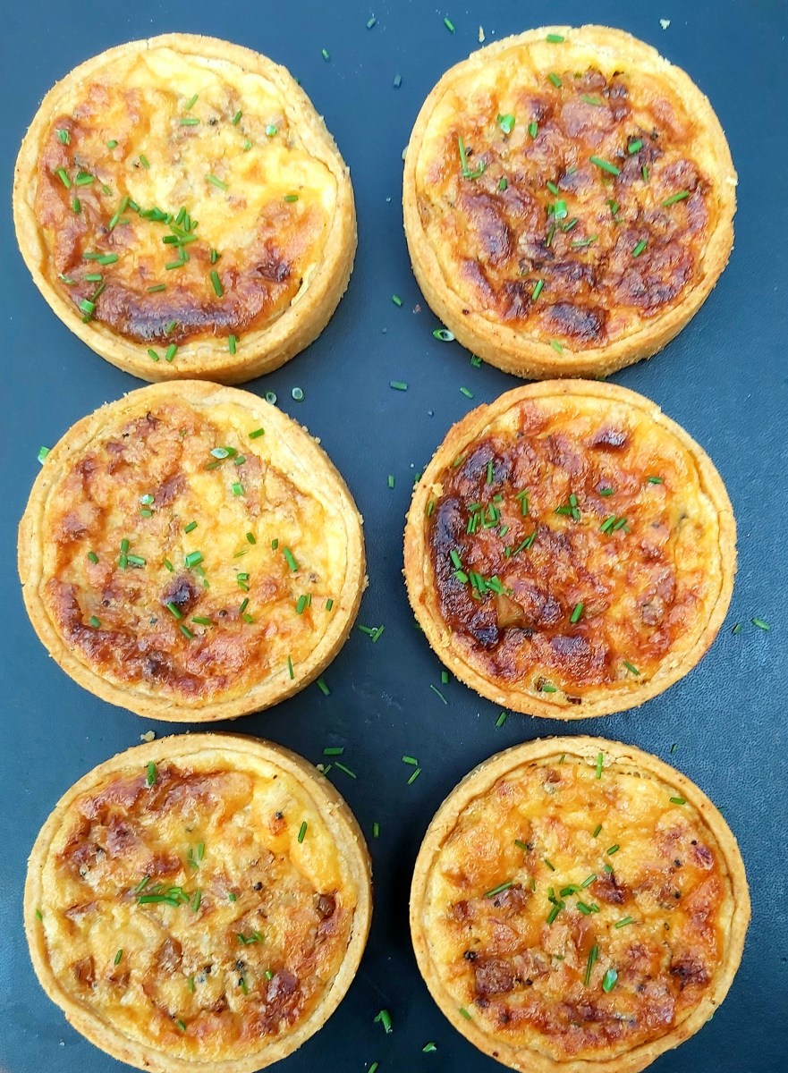 Curried crab tarts – Phil's Home Kitchen