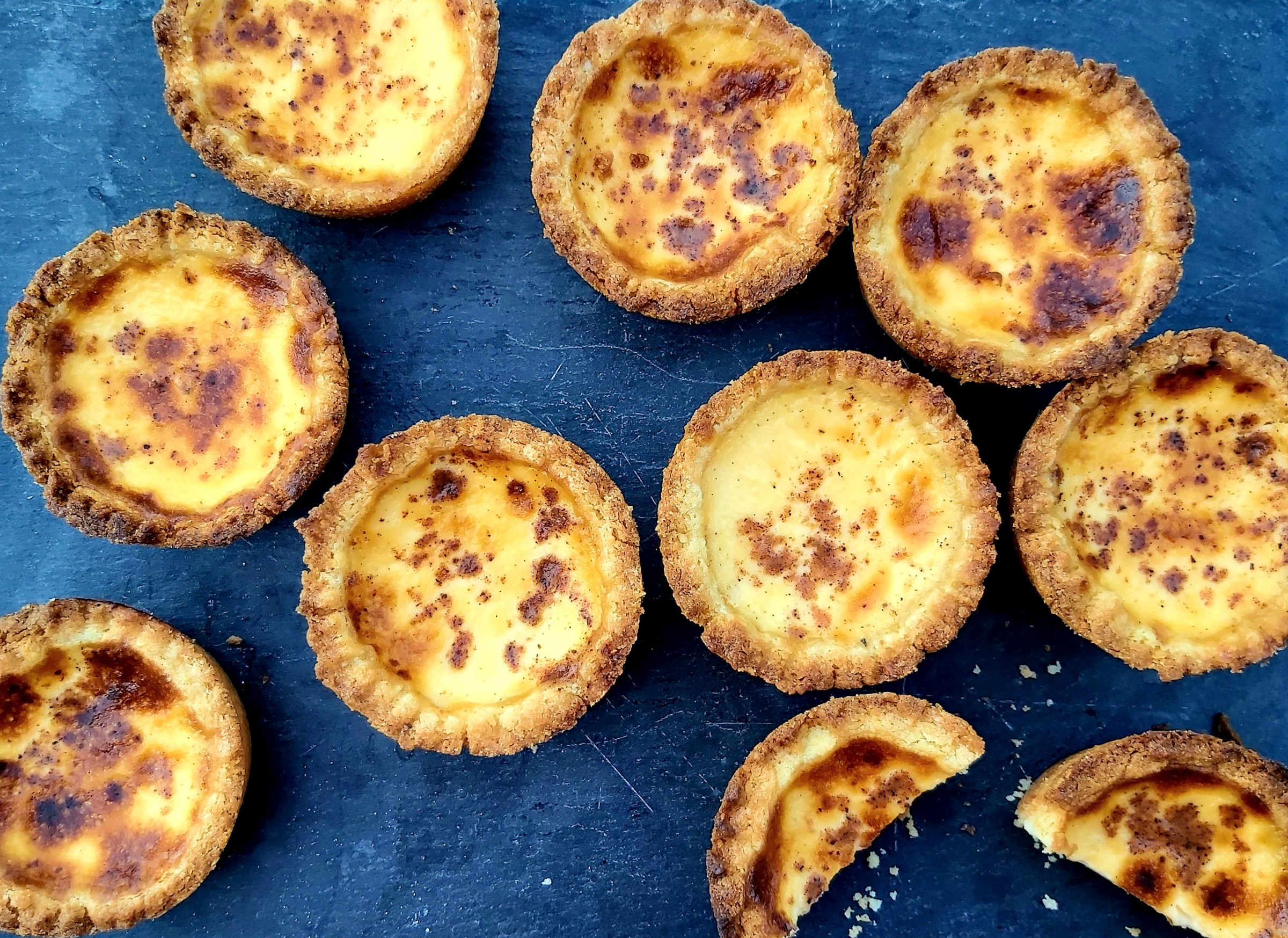 Lemongrass & Makrut lime custard tarts – Phil's Home Kitchen